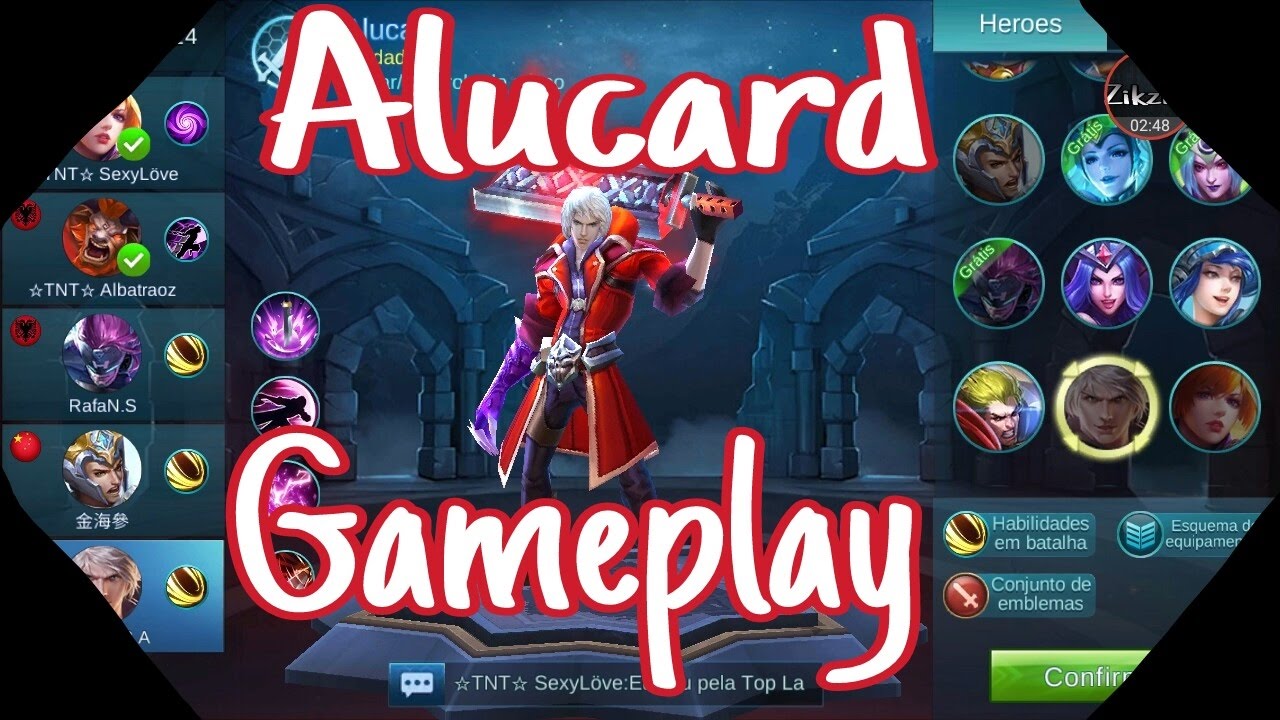 Mobile Legends ALUCARD Gameplay - YouTube