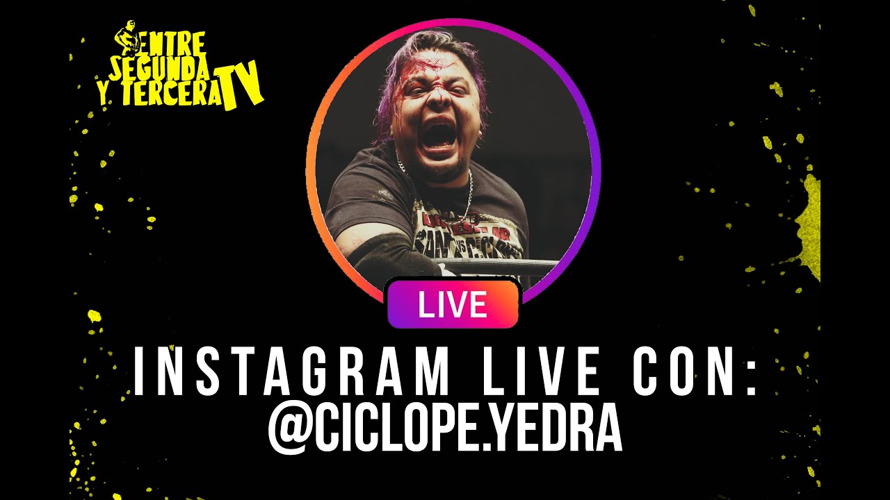 Insta Live: Cíclope | Vanguardia y Lucha Extrema - YouTube