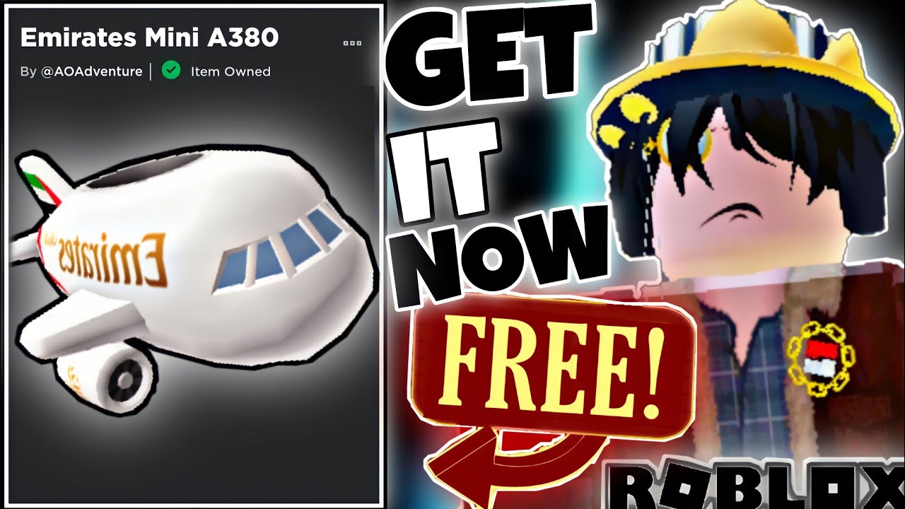 [EVENT] Cara Mendapatkan EMIRATES MINI A380! | ROBLOX - YouTube