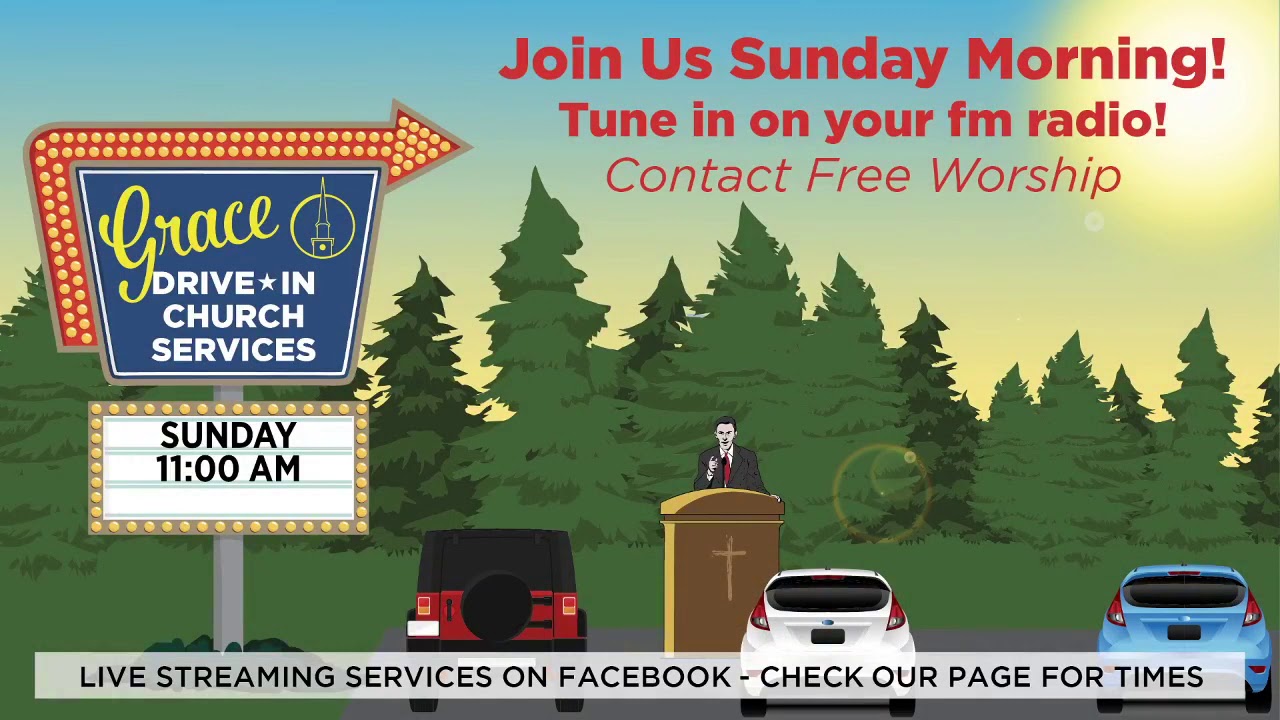 Sunday Morning Drive In Services at Grace 04052020 - YouTube