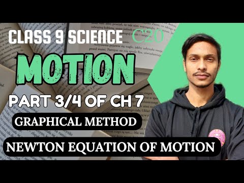 Newton Equation of motion class 9 By Graphical Methods | Three equation ...