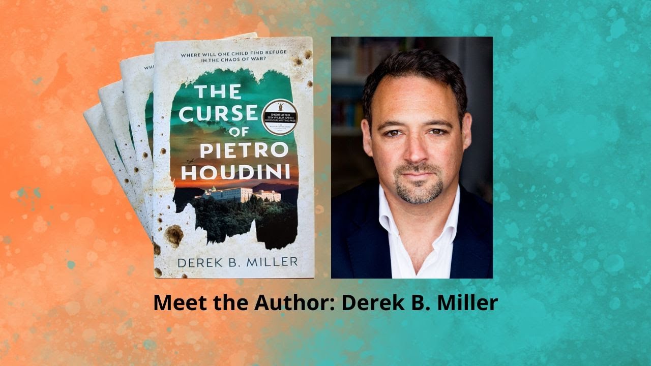 Meet the Author: Derek B. Miller (The Curse of Pietro Houdini) - YouTube