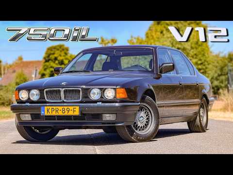 BMW 750iL E32 // REVIEW on AUTOBAHN 