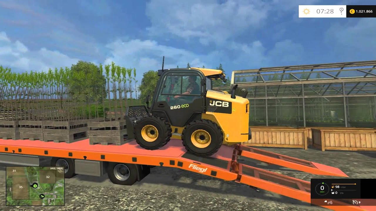 #8 LS15 DLC´s JCB & ITRunner - YouTube