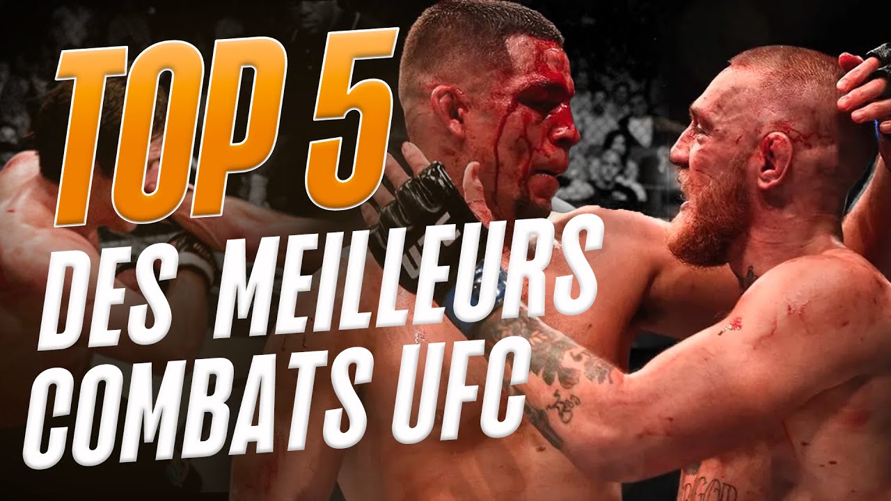 TOP 5 des meilleurs combats UFC - YouTube