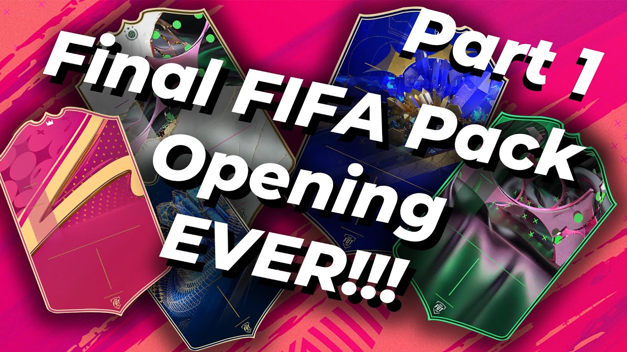 My Final FIFA Pack Opening ever!!!(PART 1) - YouTube