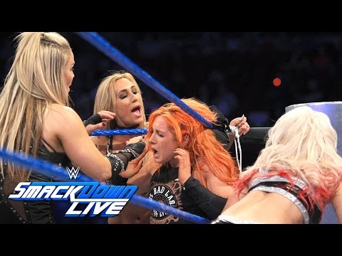 Nikki Bella, Becky Lynch & Naomi vs. Natalya, Alexa Bliss & Carmella: SmackDown LIVE, Sept. 6, 2016
