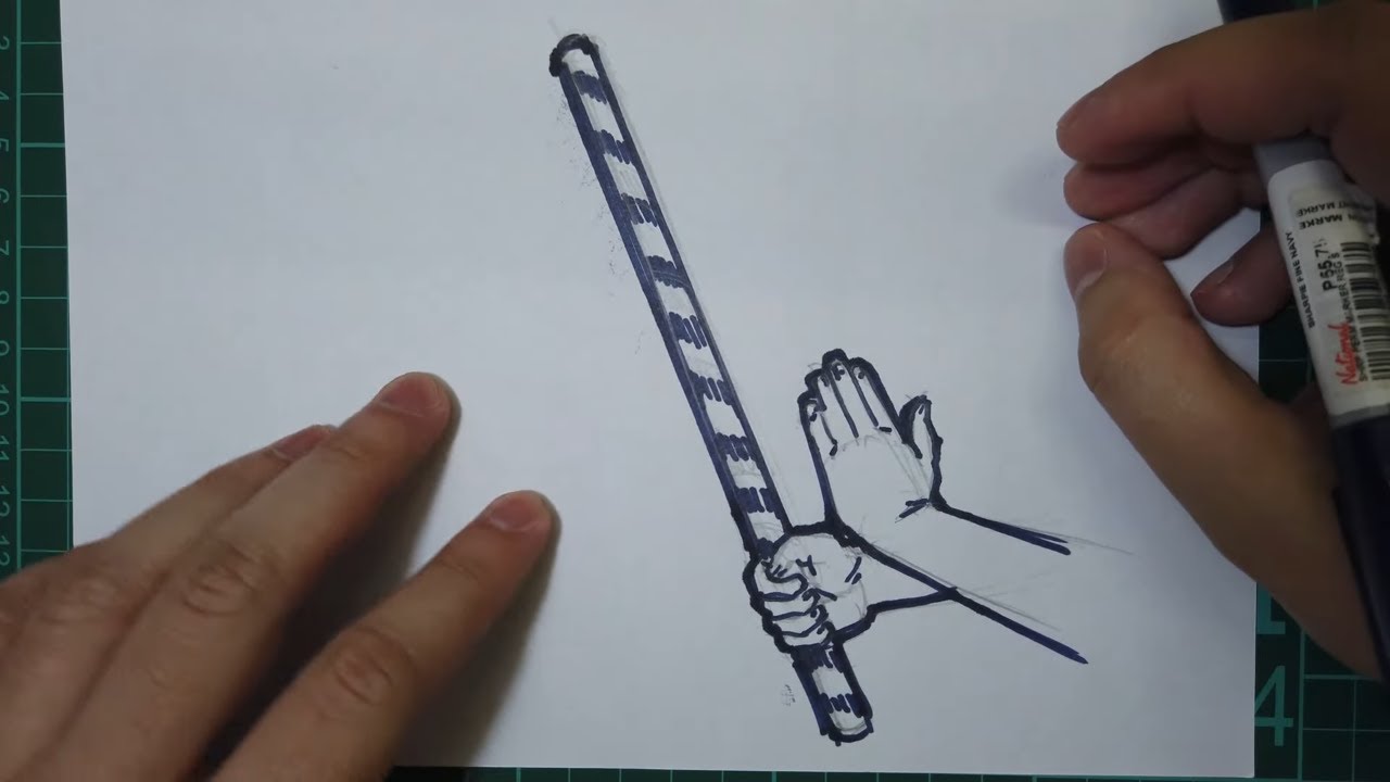 How to draw Arnis 🥷 - YouTube
