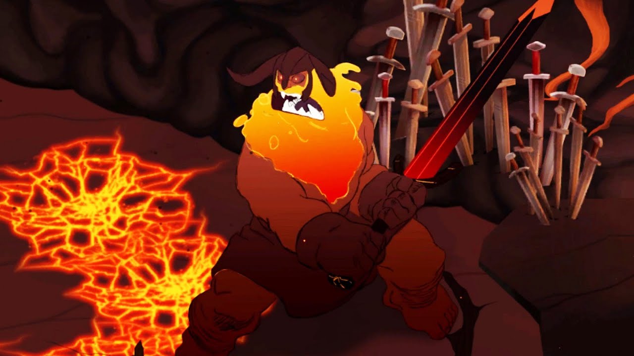 Jotun: Kaunan Boss Fight (4K 60fps) - YouTube