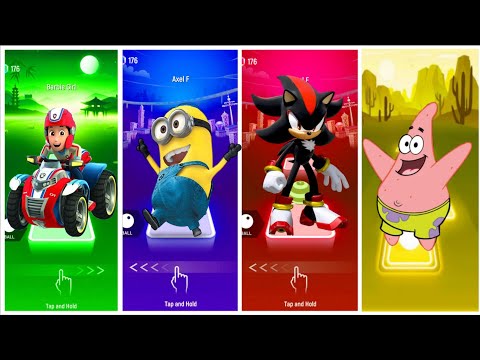 Paw Patrol 🆚 Minion 🆚 Sonic 🆚  SpongeBob