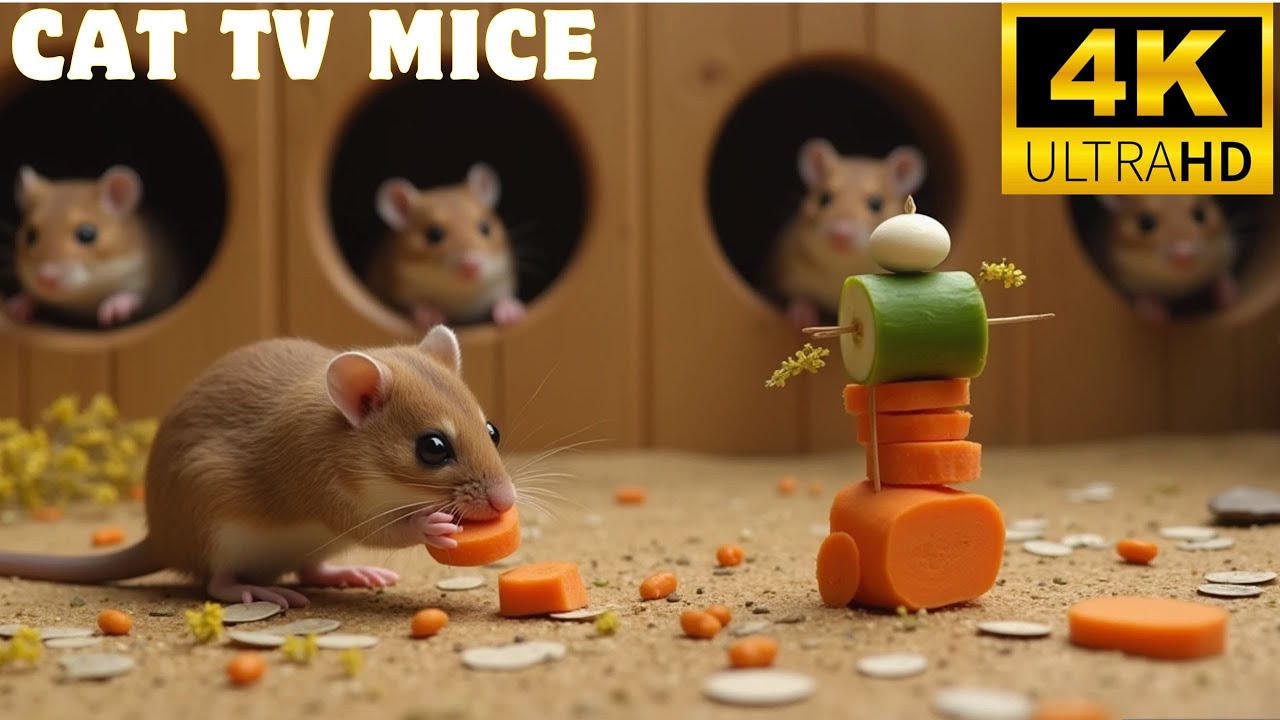 Cat TV 😺Mouse and Hide and Seek – 🐭 Epic Mouse Adventure That Keeps ...