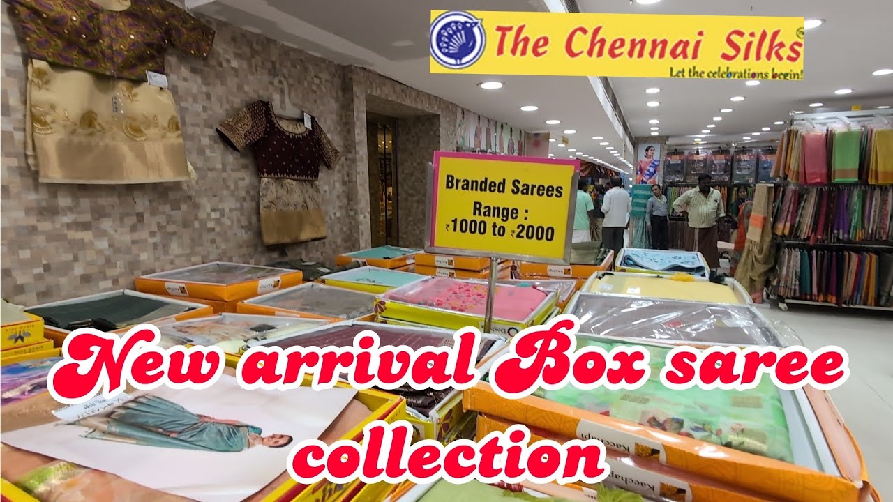 The chennai silks💓Box saree collections💓🥰#new arrival saree collections ...