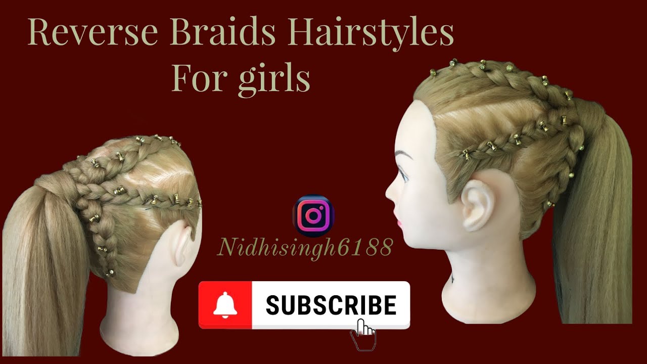 Reverse Braid Hairstyles For girls! Learn to make Reverse Braids ...