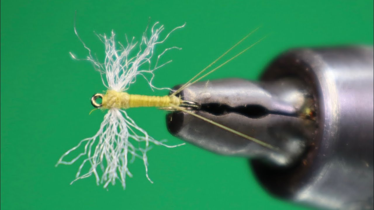 MAYFLY SPINNER TYING TUTORIAL - YouTube