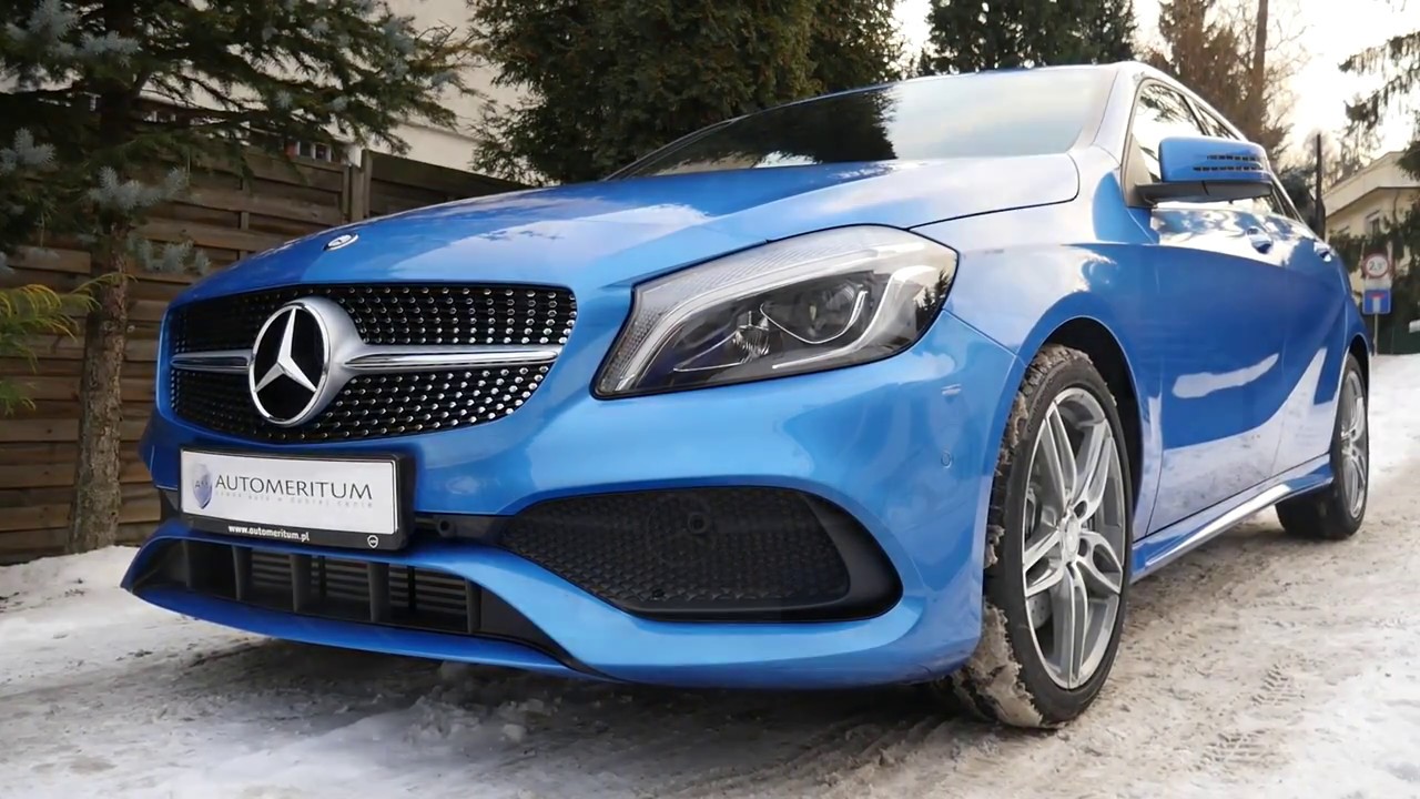 Nowy Mercedes-Benz A220 AMG 4MATIC 2016 r. - YouTube