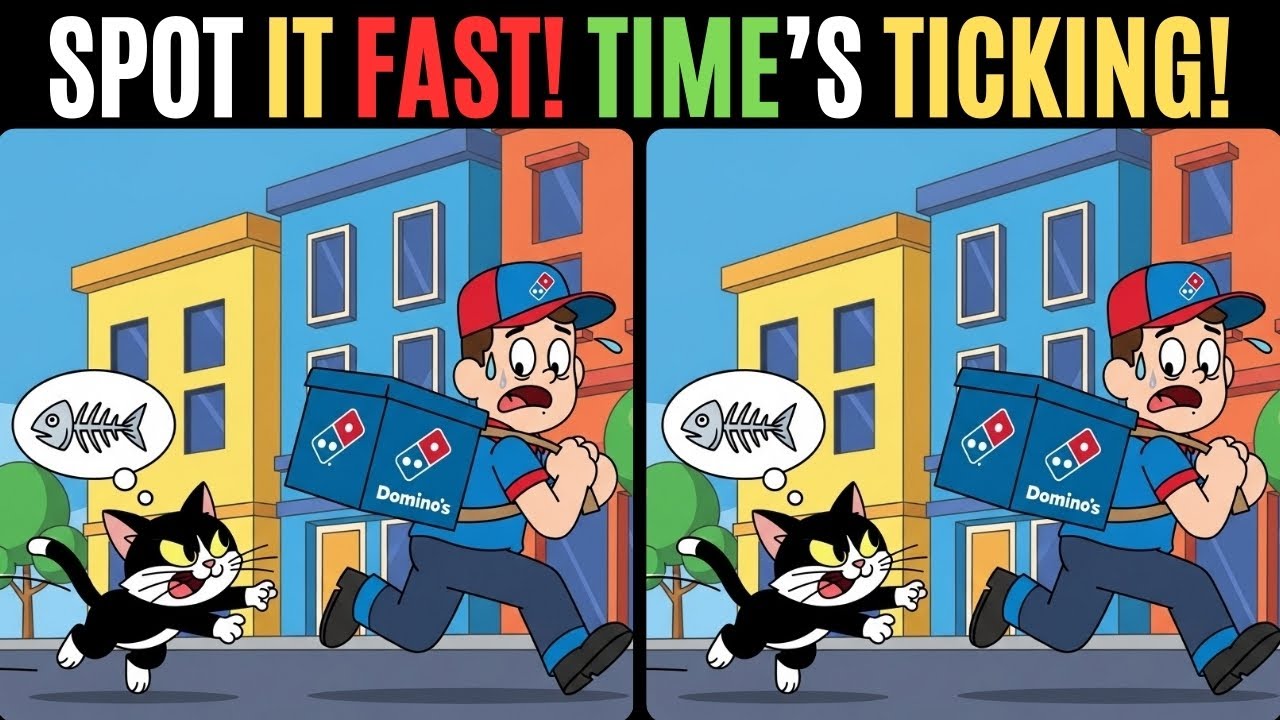 Spot The Difference 🧩 Mega Challenge! 🕵️‍♂️🔍 Can You Spot Them All? 🎯🧠 ...