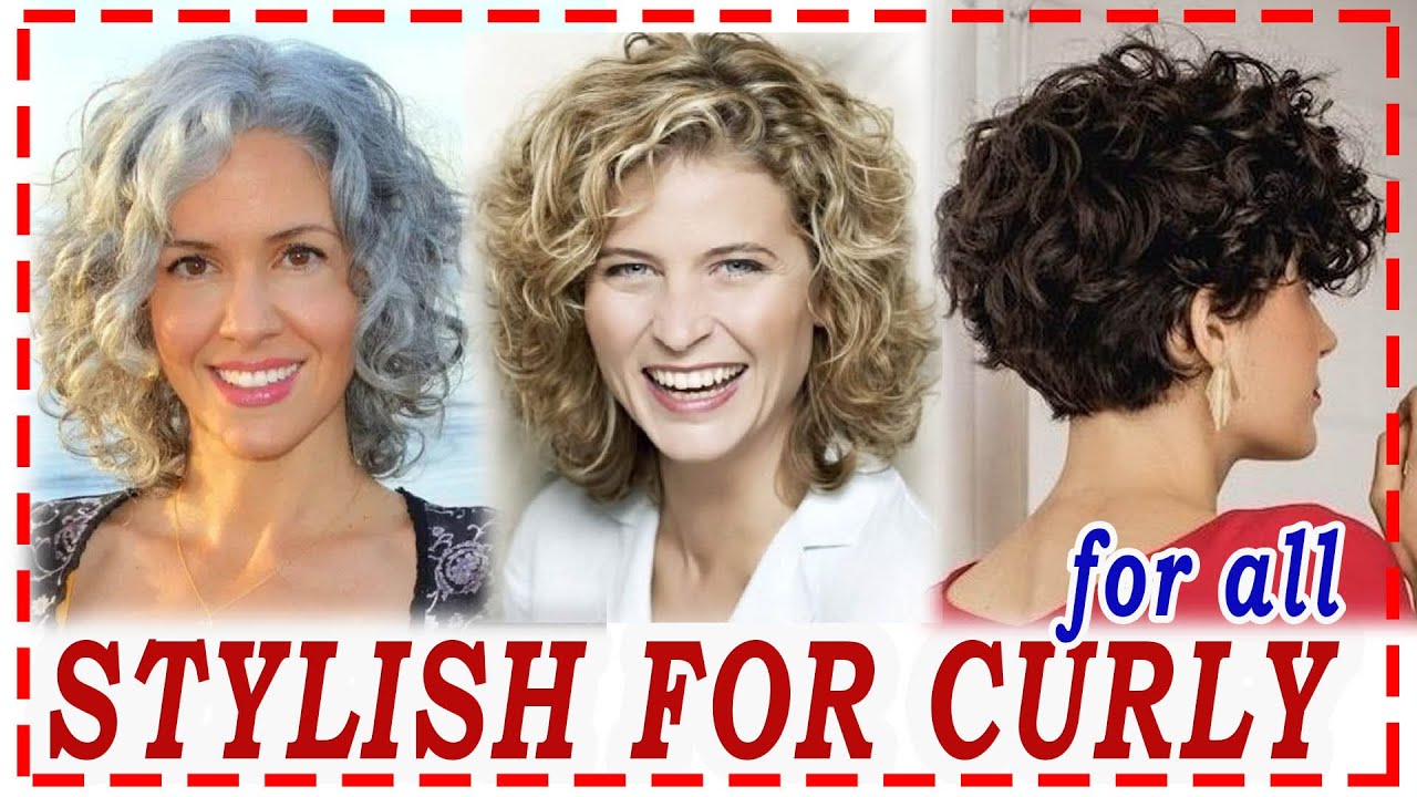 Short Haircuts For Women Over 40 With Curly Hair - Infoupdate.org