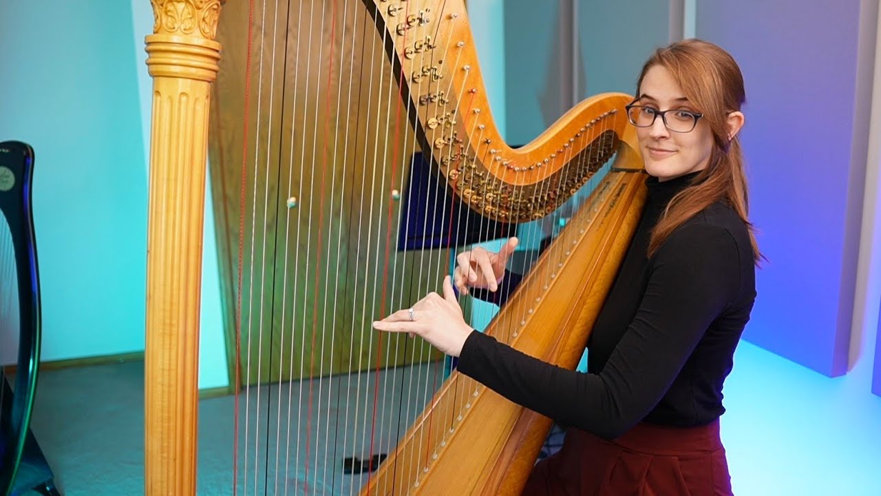 🔴Harp Music to Turn Your Brain Off For a While to - YouTube