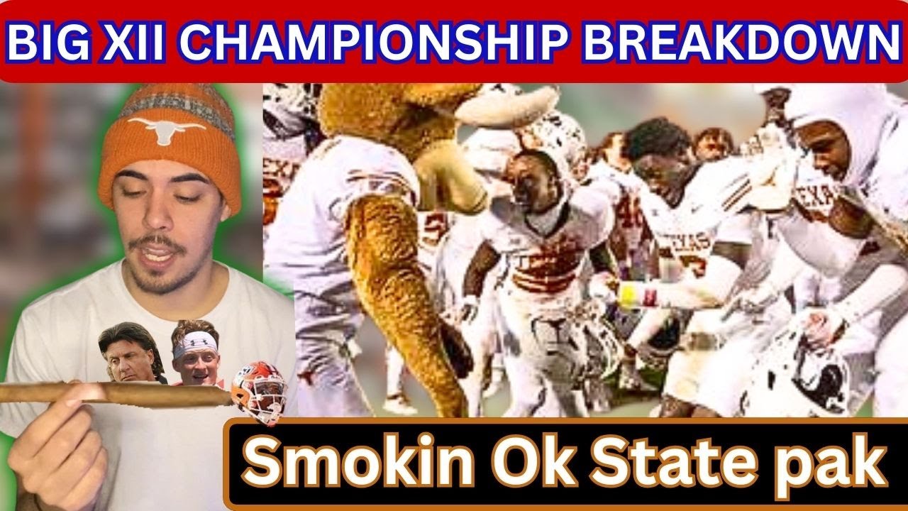 SMOKING ON THAT OKIE ST PAK! BIG XII CHAMPIONSHIP BREAKDOWN - YouTube