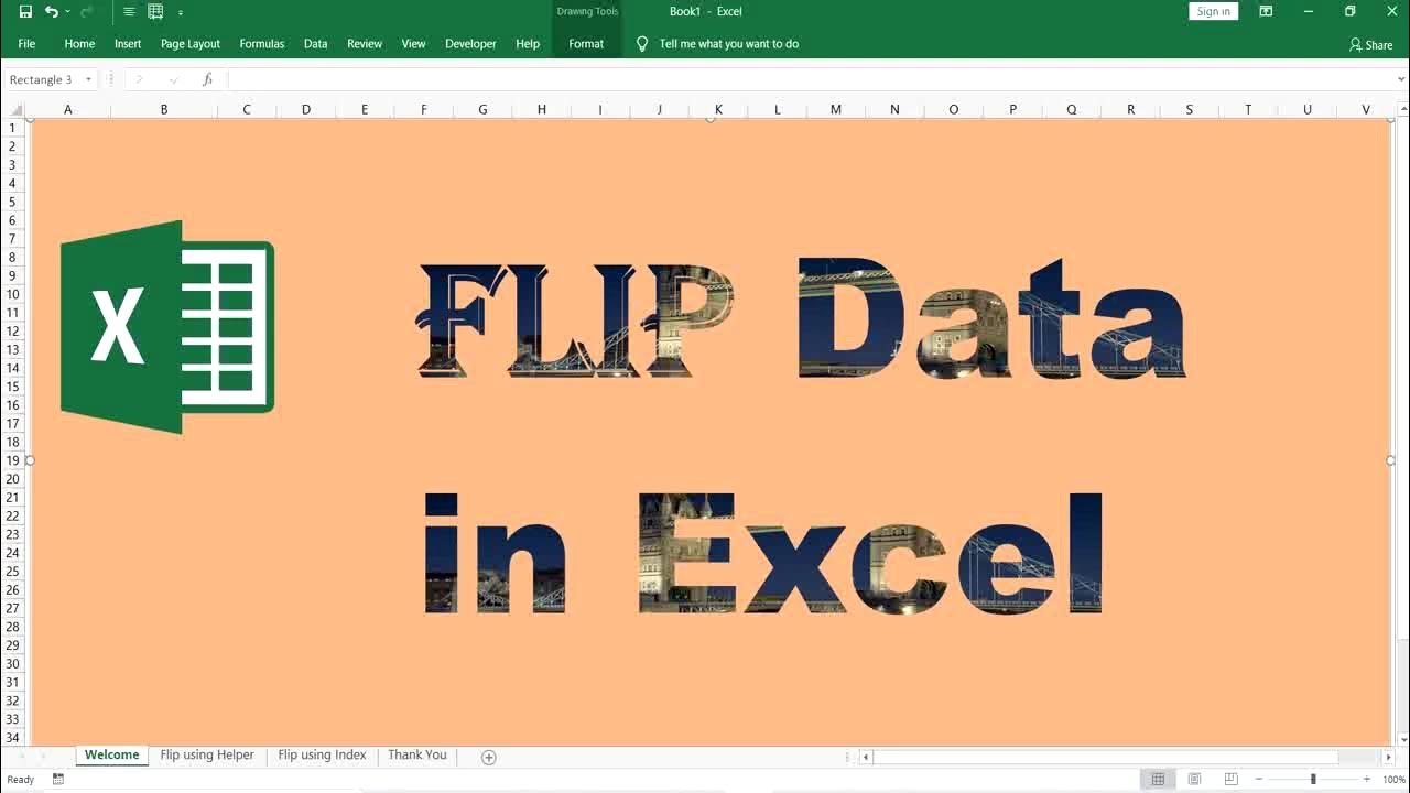 #Exceltips #ExcelTutorial Easy Ways to Flip/Reverse Data in Excel - YouTube