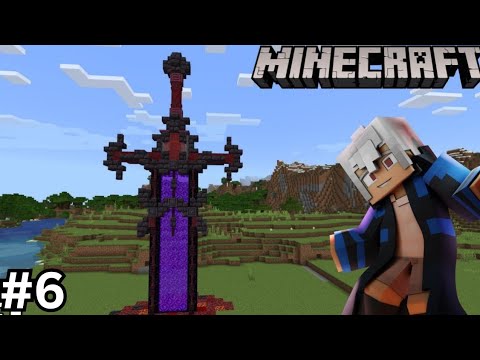 Minecraft Portal Design (Tutorial) Sword Nether Portal ll #6 - YouTube