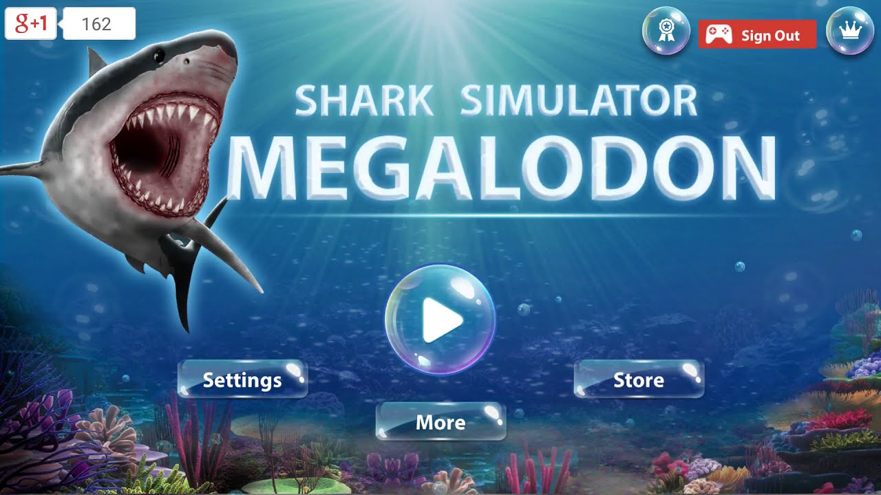 Shark Simulator Megalodon Android Gameplay #3 - YouTube