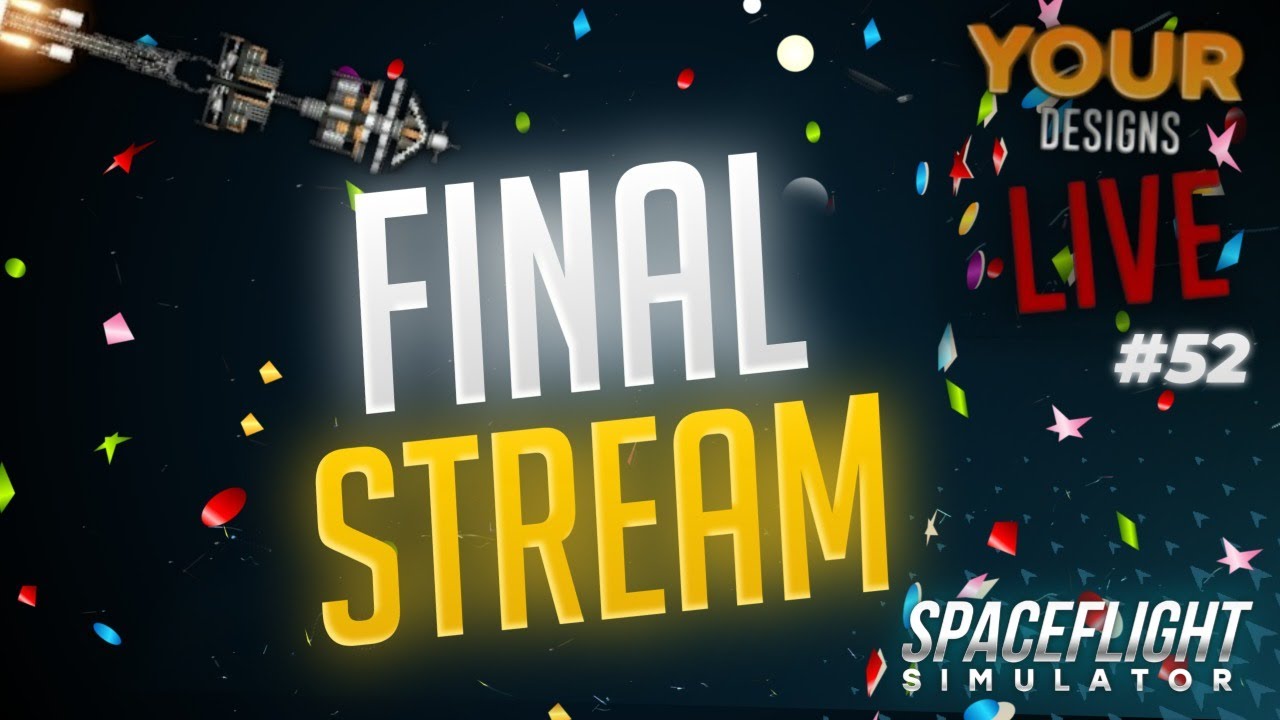 Final Stream!! | Building Your Designs LIVE #52 - YouTube