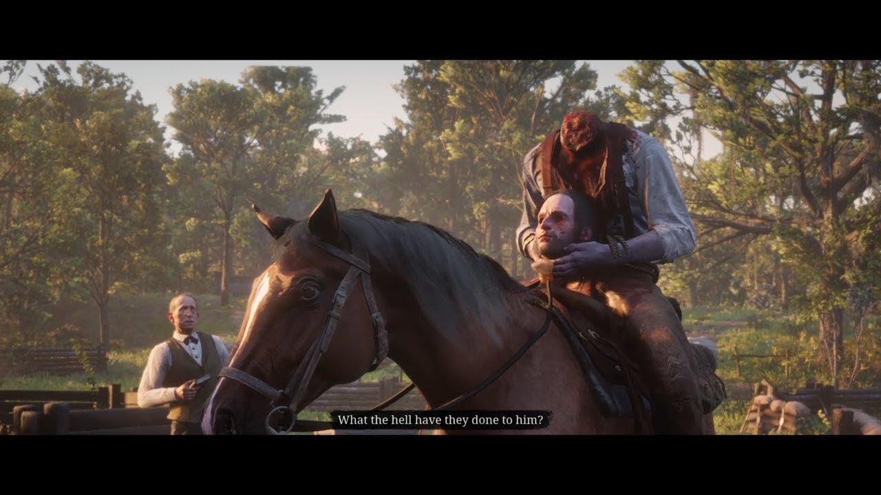 RED DEAD REDEMPTION 2 - KIERAN'S DEATH - YouTube