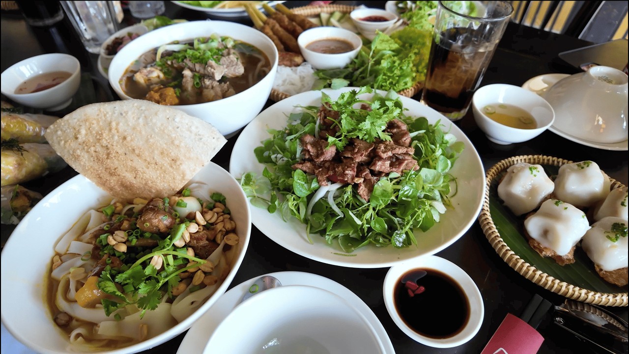 Danang Vietnam’s Best Pho, Street Food & Marble Mountains! - YouTube
