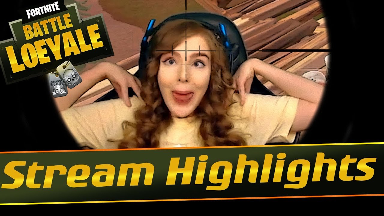 CABLE PROBLEMS - STREAM HIGHLIGHTS - LOEYA playing FORTNITE BATTLE ...