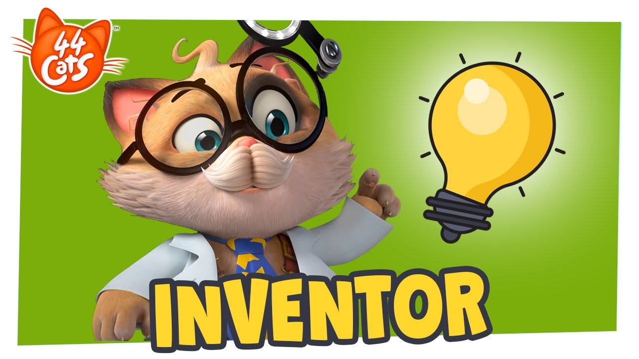 44 Cats | Exploring Professions: What does an INVENTOR do? - YouTube