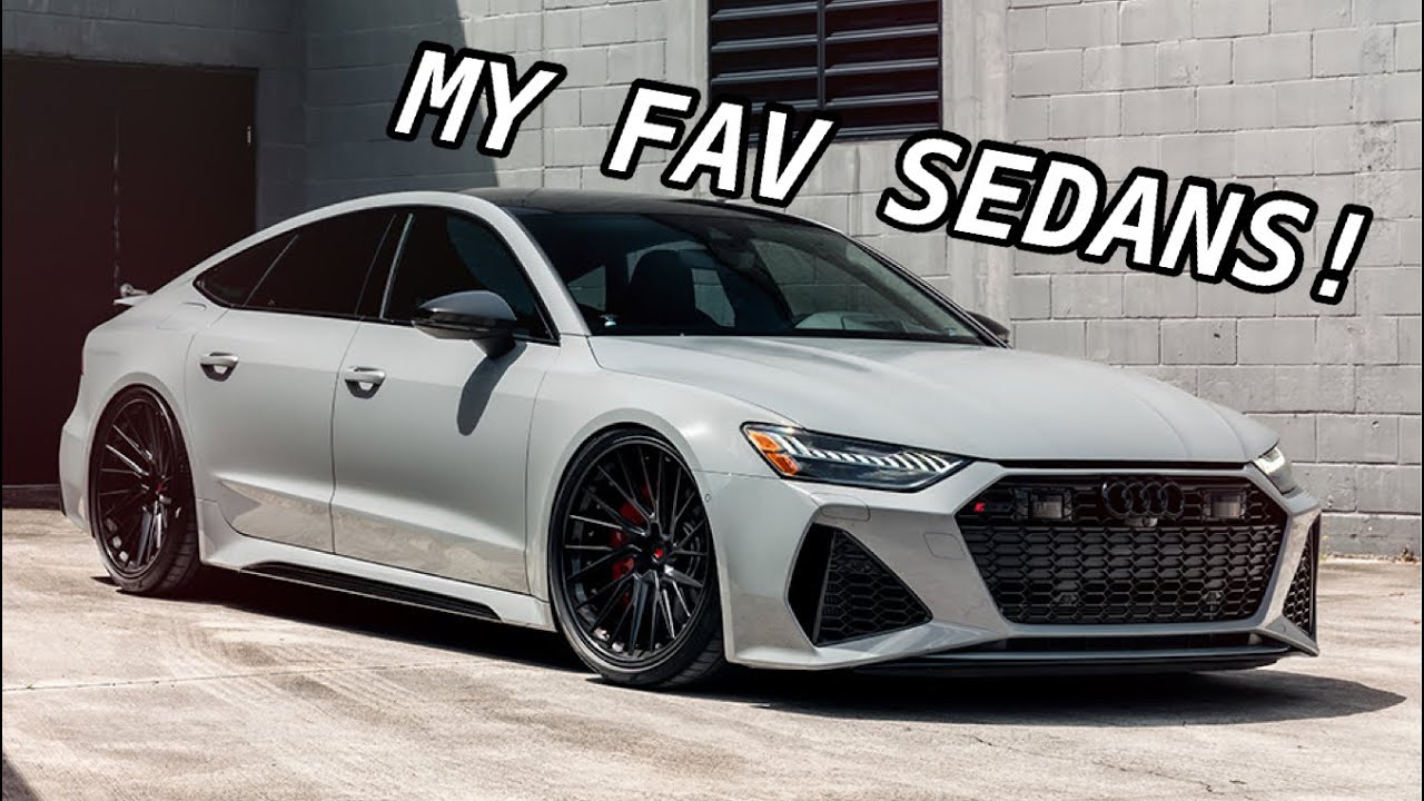 My Top 15 Favorite Modern Sedans! - YouTube