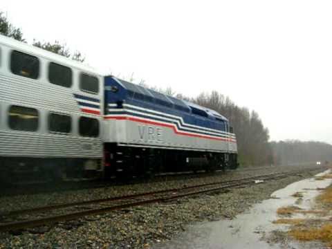 VRE Special with New MP36PH-3C Locomotives - YouTube