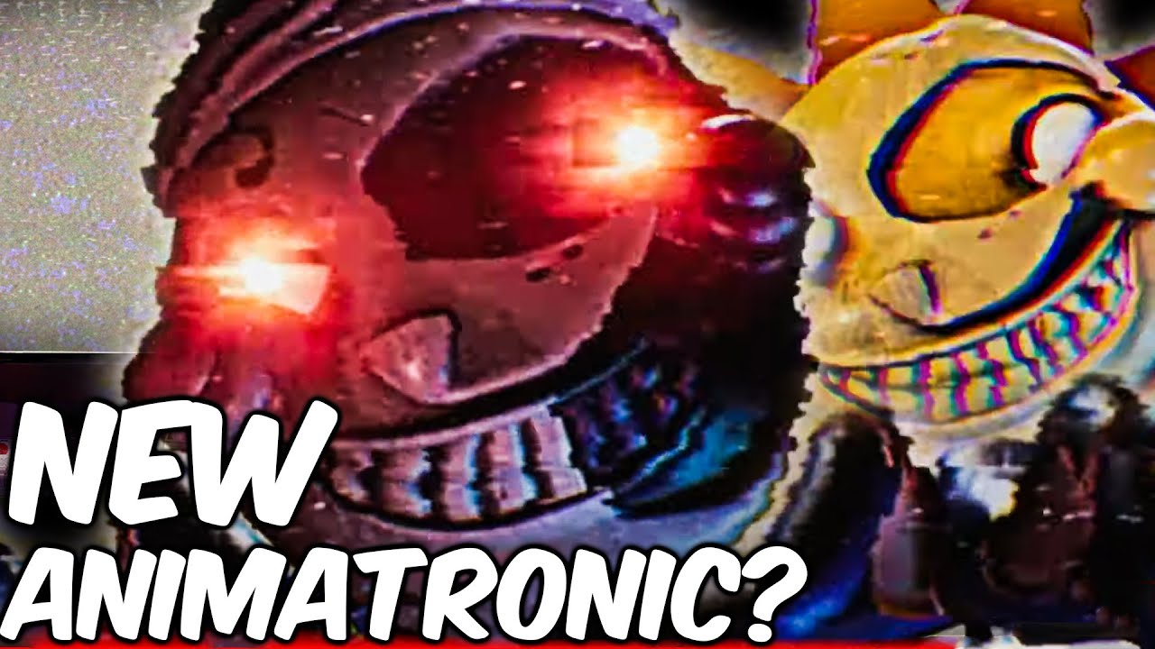 NEW SECURITY BREACH ANIMATRONIC REVEALED + MOONDROP JUMPSCARE! (Freddy ...