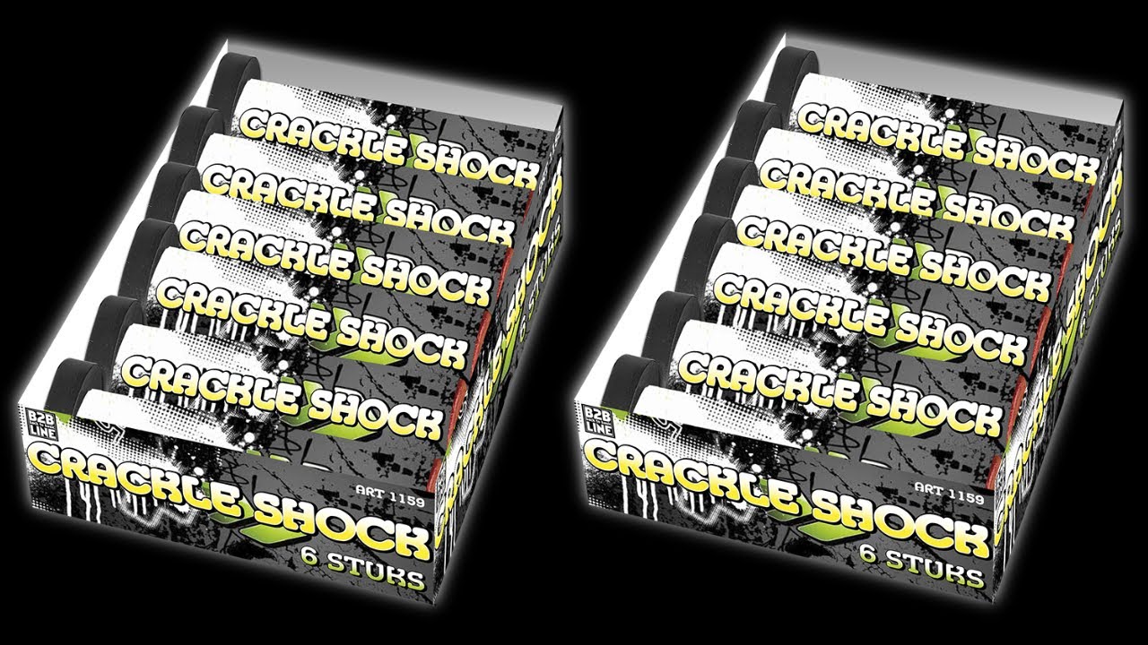 Crackle Shock - Cat1 / F1 Vuurwerk - B2B Back 2 Basic - GBV WECO - 1159 ...