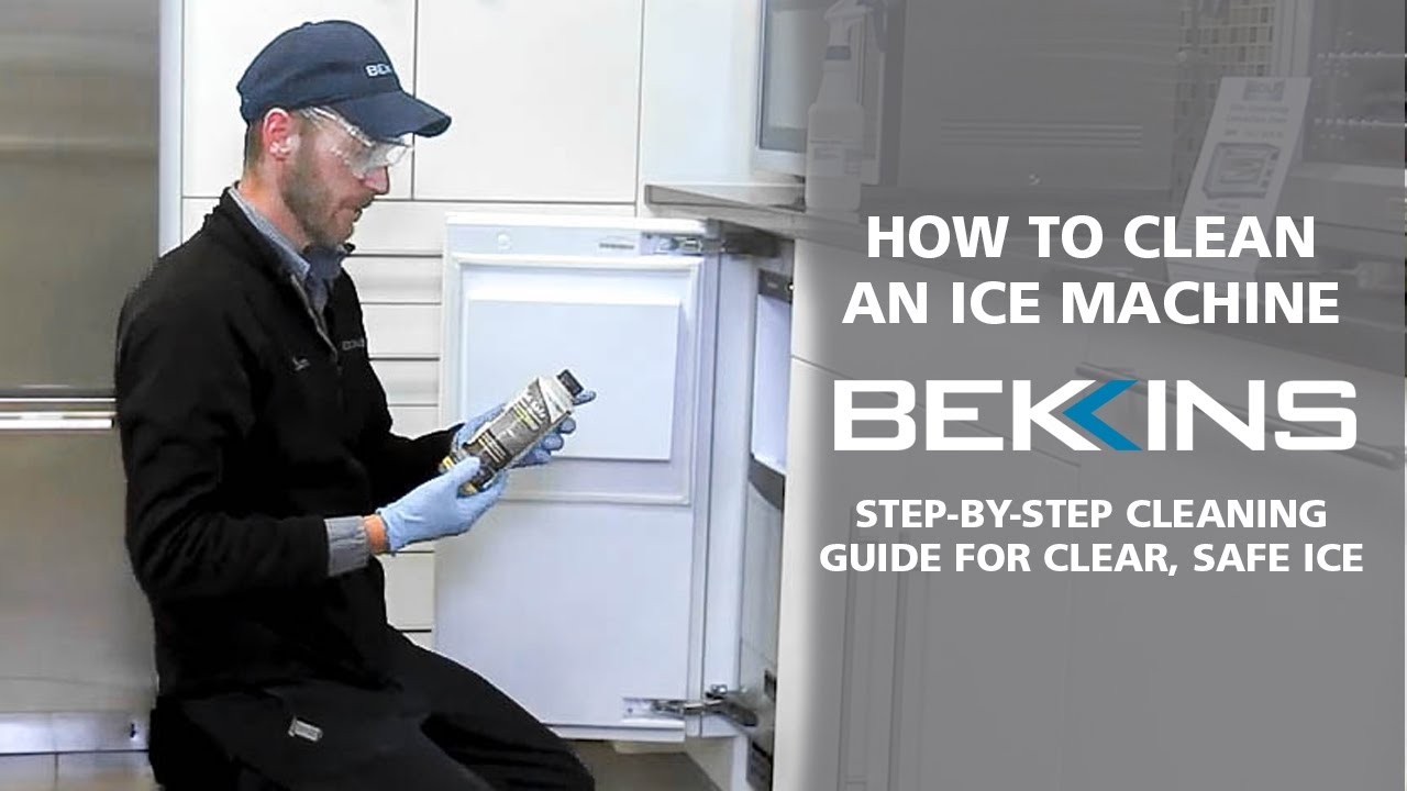 How to clean your ice machine - YouTube