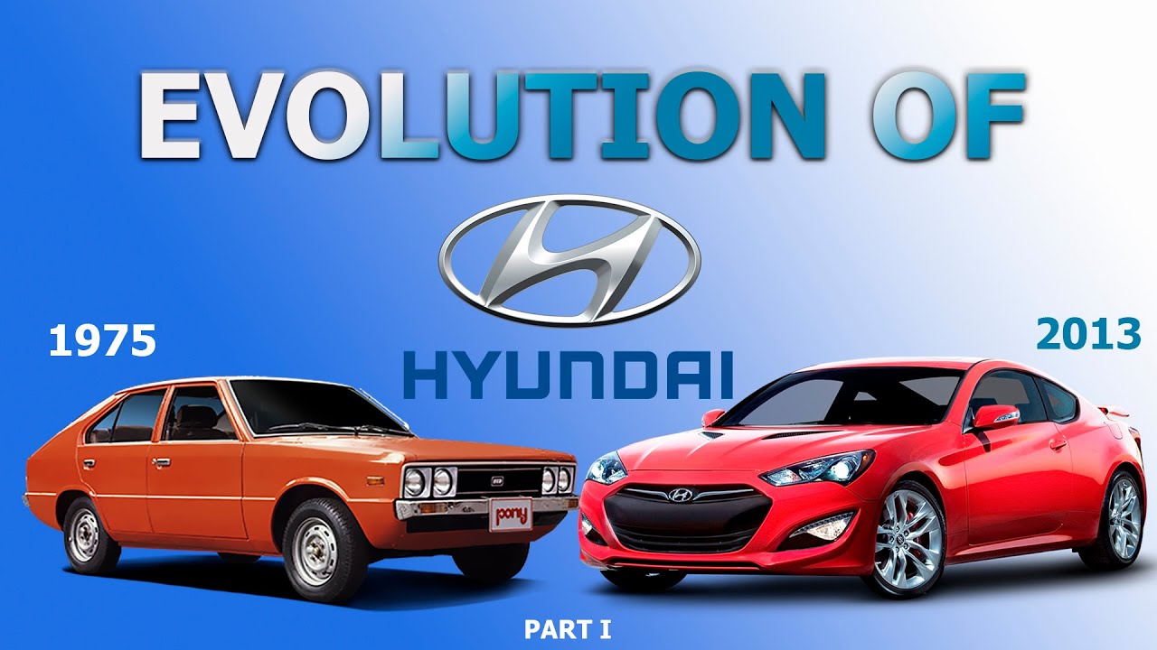 Evolution of Hyundai (1975-2013) Part 1 - YouTube