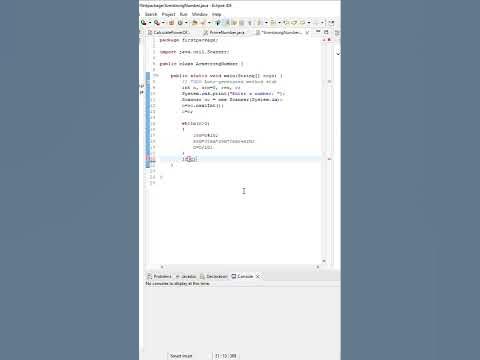 Java program to check number is Armstrong or not - YouTube