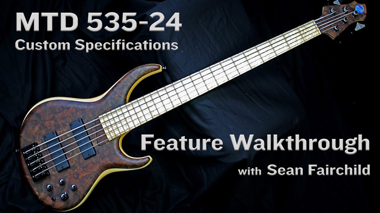 MTD 535-24 Custom Feature Walkthrough - Sean Fairchild - YouTube
