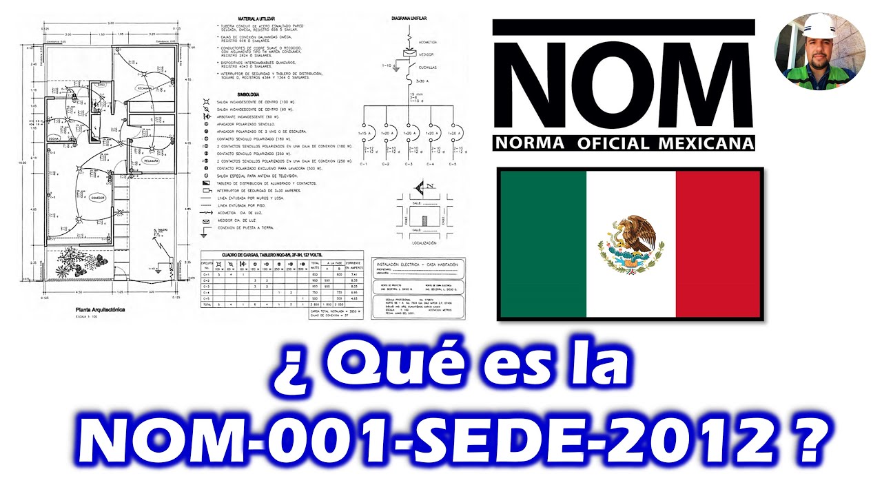 ¿ Qué es la NOM-001-SEDE-2012 ? - YouTube