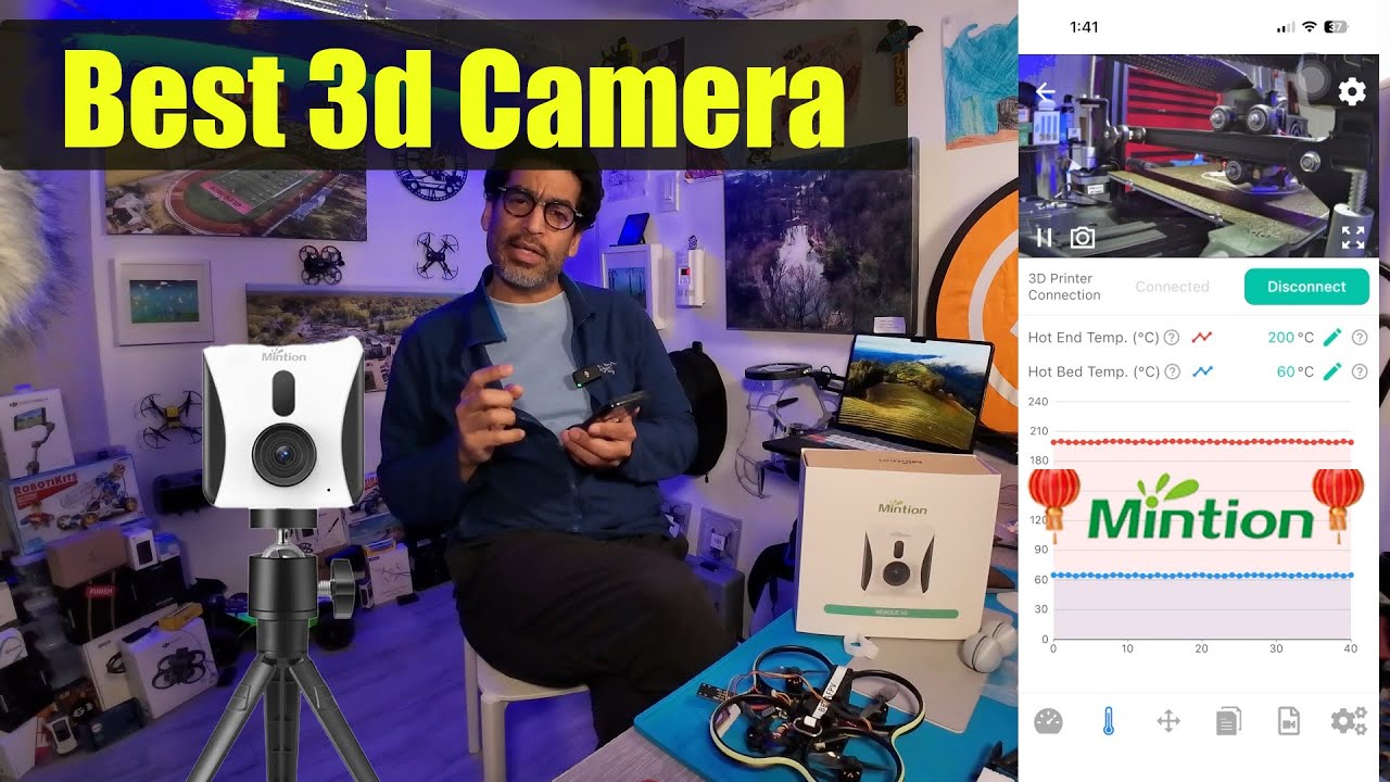 Mintion Beagle V2 Camera- 3D-Printer Camera - control 3d printer ...