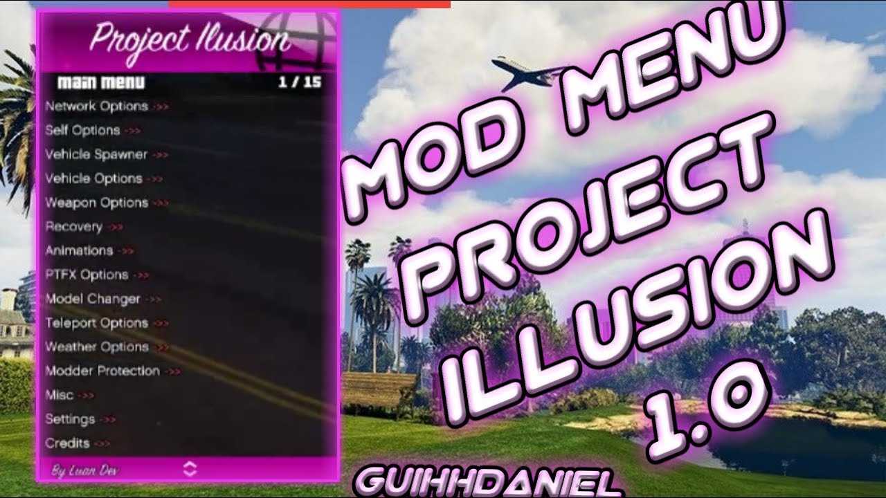 GTA V/1.28] Mod Menu Project illusion V1.0 Freeze Console + Give RP ...