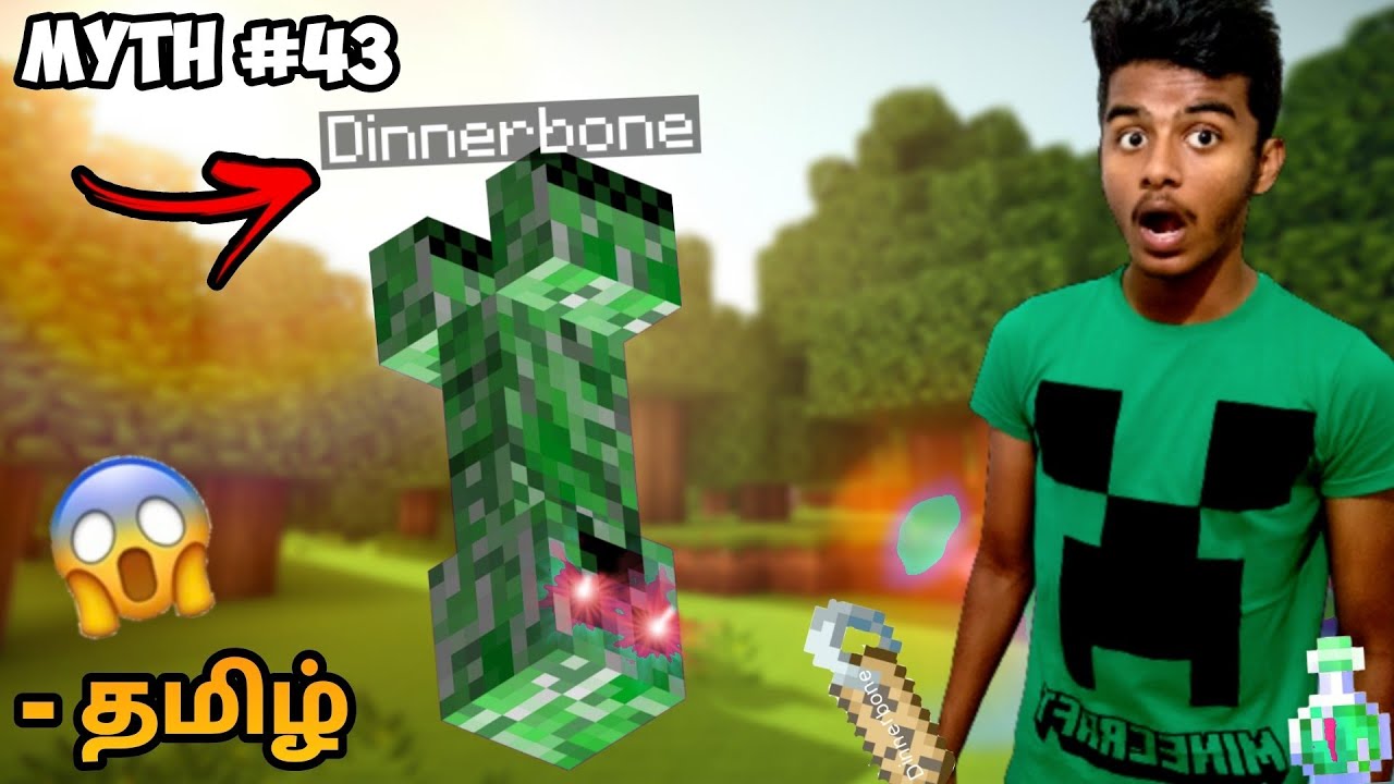 Busting 50 Minecraft Myths in 24 Hours in Tamil | Minecraft Tamil - YouTube