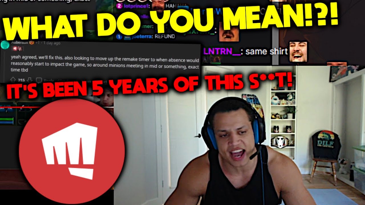 Tyler1 reacts to Riot's Response to His Outbreak - YouTube