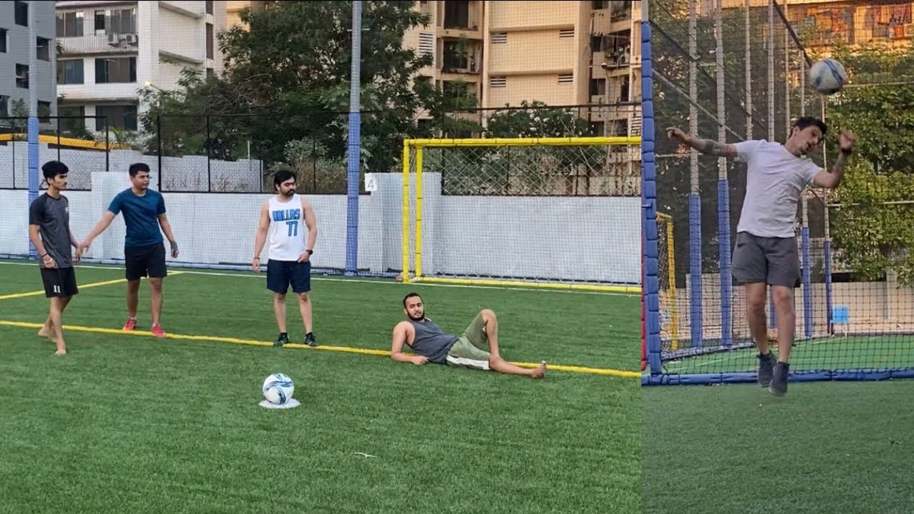 One Of The Best Turf In Mumbai 😍 Playing Football Match After A Long ...
