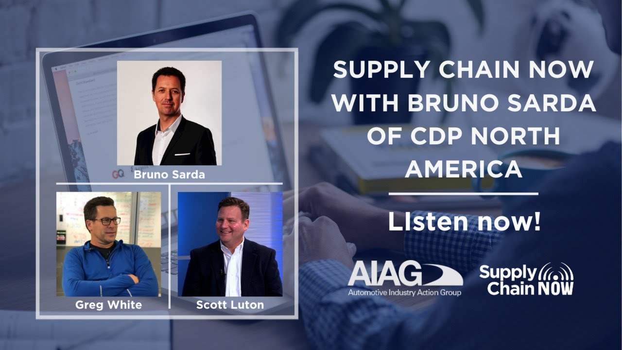 Supply Chain Now interview: Bruno Sarda with CDP North America - YouTube