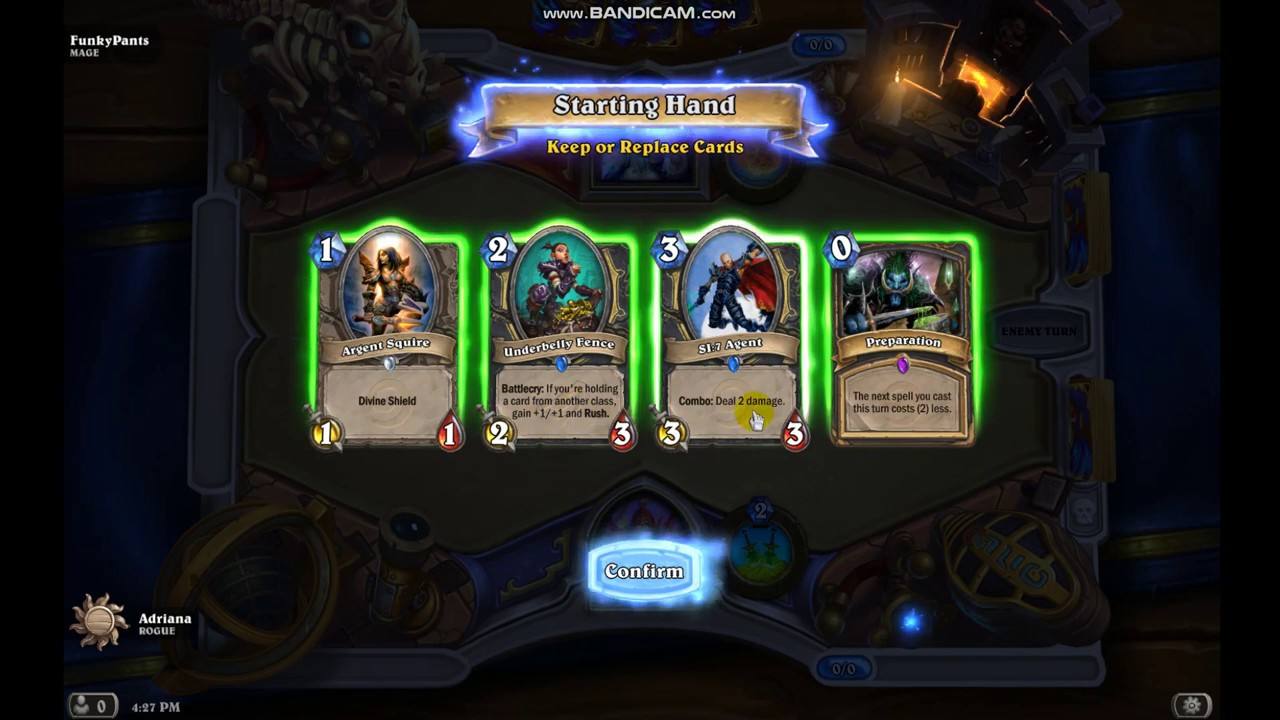 Hearthstone - Best win Rogue vs Mage - YouTube