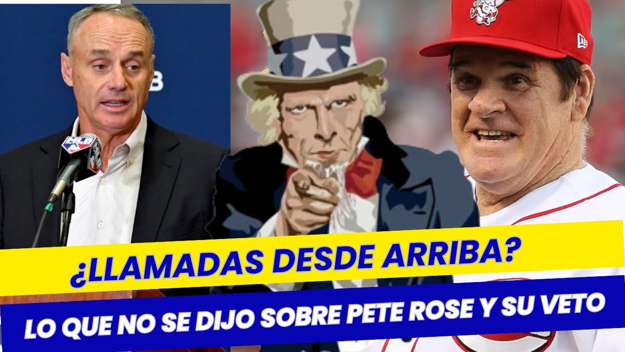 ¿Por qué todos hablan de Pete Rose esta semana? - YouTube