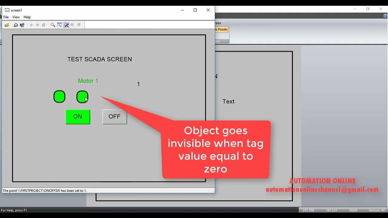 GE Cimplicity SCADA - Adding Animation to SCADA Project - YouTube
