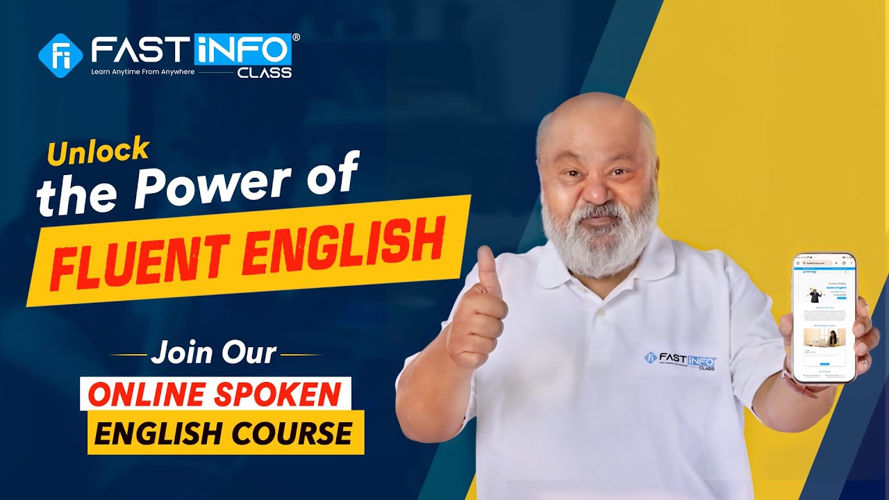 Unlock the power of fluent English with Fastinfo Class! #FastinfoClass ...